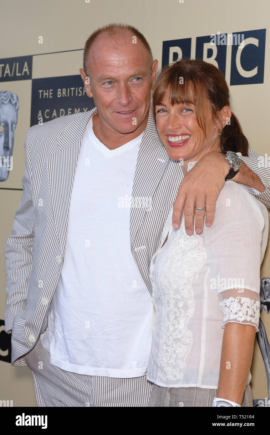 LOS ANGELES, CA. September 17, 2005: Actor CORBIN BERNSEN & wife ...