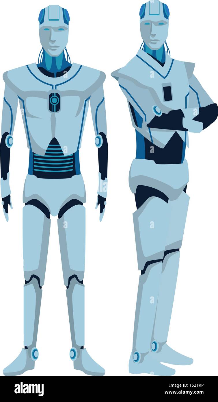 humanoid robots avatar Stock Vector Image & Art - Alamy
