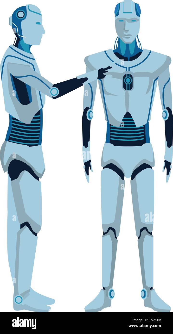 humanoid robots avatar Stock Vector Image & Art - Alamy