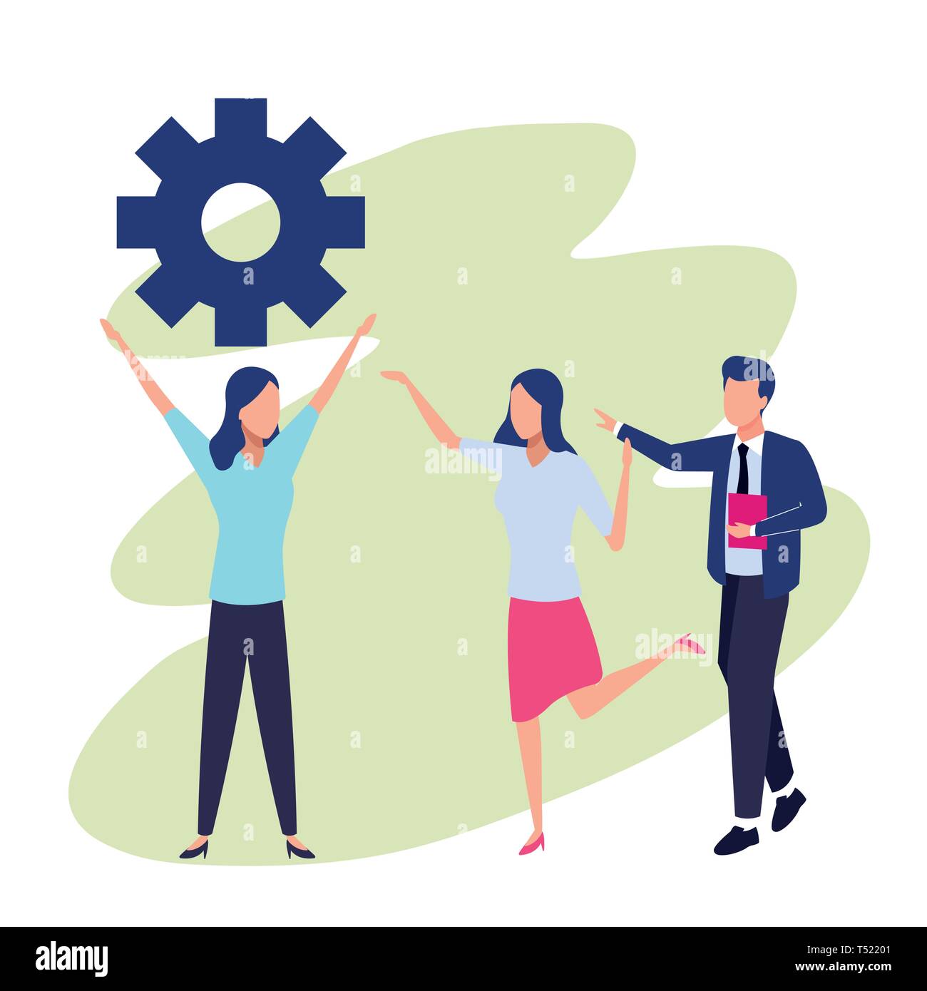 Business coworkers cartoons Stock Vector Image & Art - Alamy