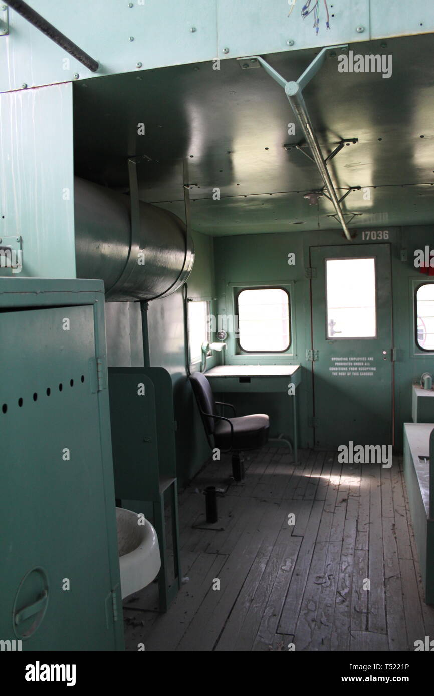 Green interior railcar hi-res stock photography and images - Alamy