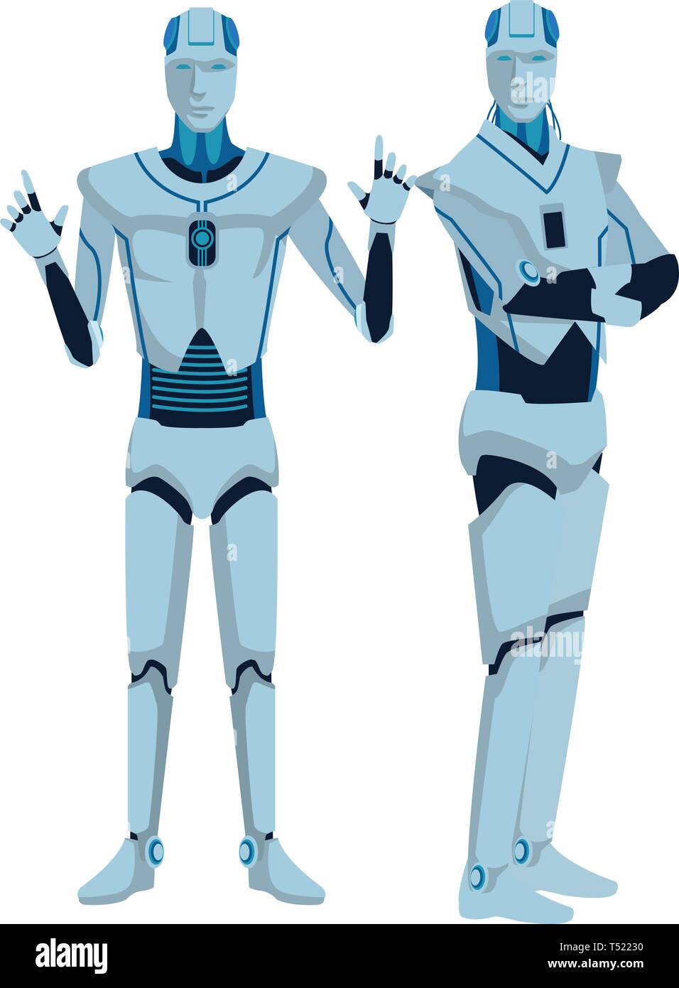 humanoid robots avatar Stock Vector Image & Art - Alamy