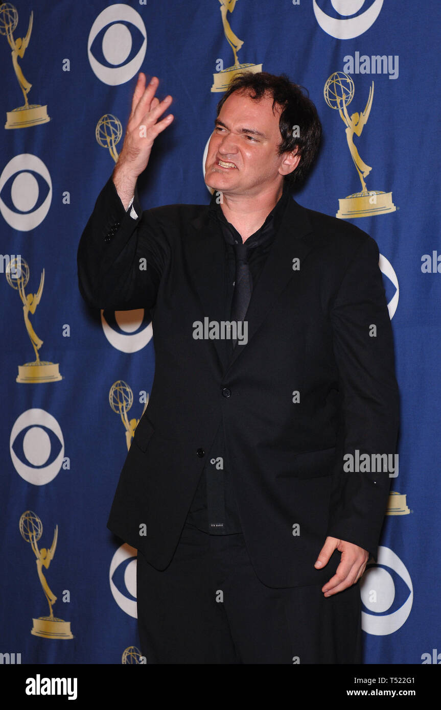 LOS ANGELES, CA. September 18, 2005: QUENTIN TARANTINO at the 57th ...
