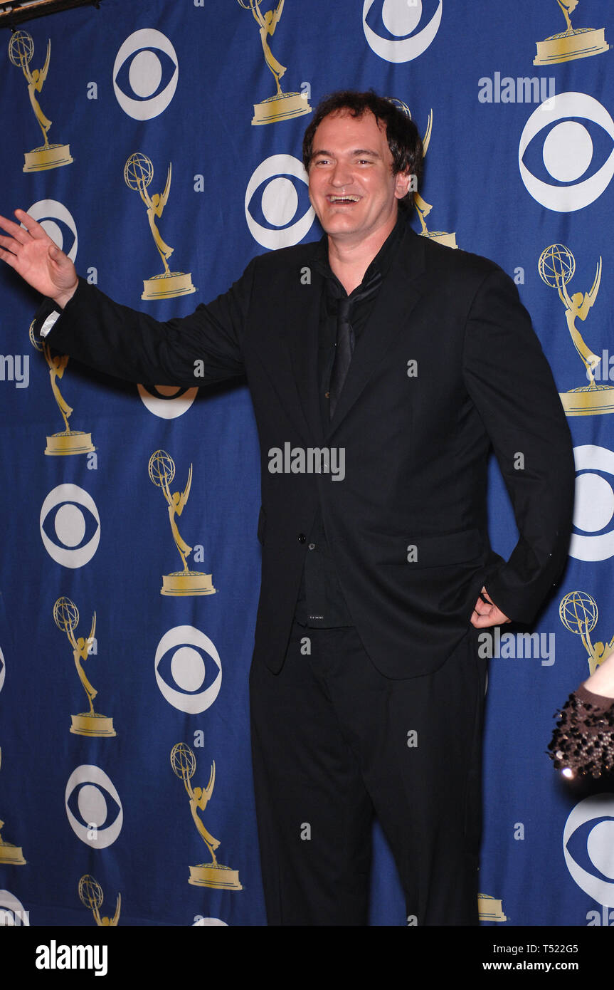 LOS ANGELES, CA. September 18, 2005: QUENTIN TARANTINO at the 57th ...