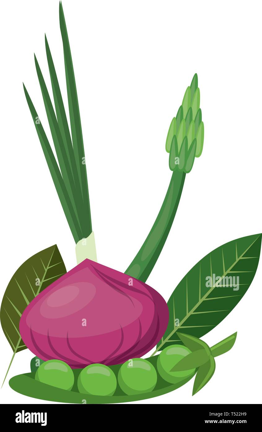Fresh vegetables cartoon Stock Vector Image & Art - Alamy