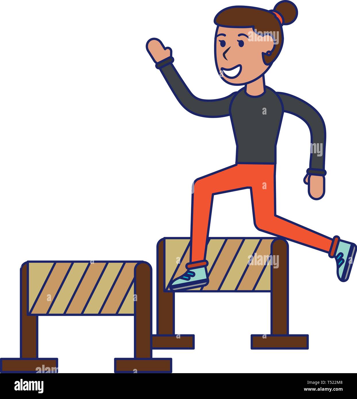 Active barriers Stock Vector Images - Alamy