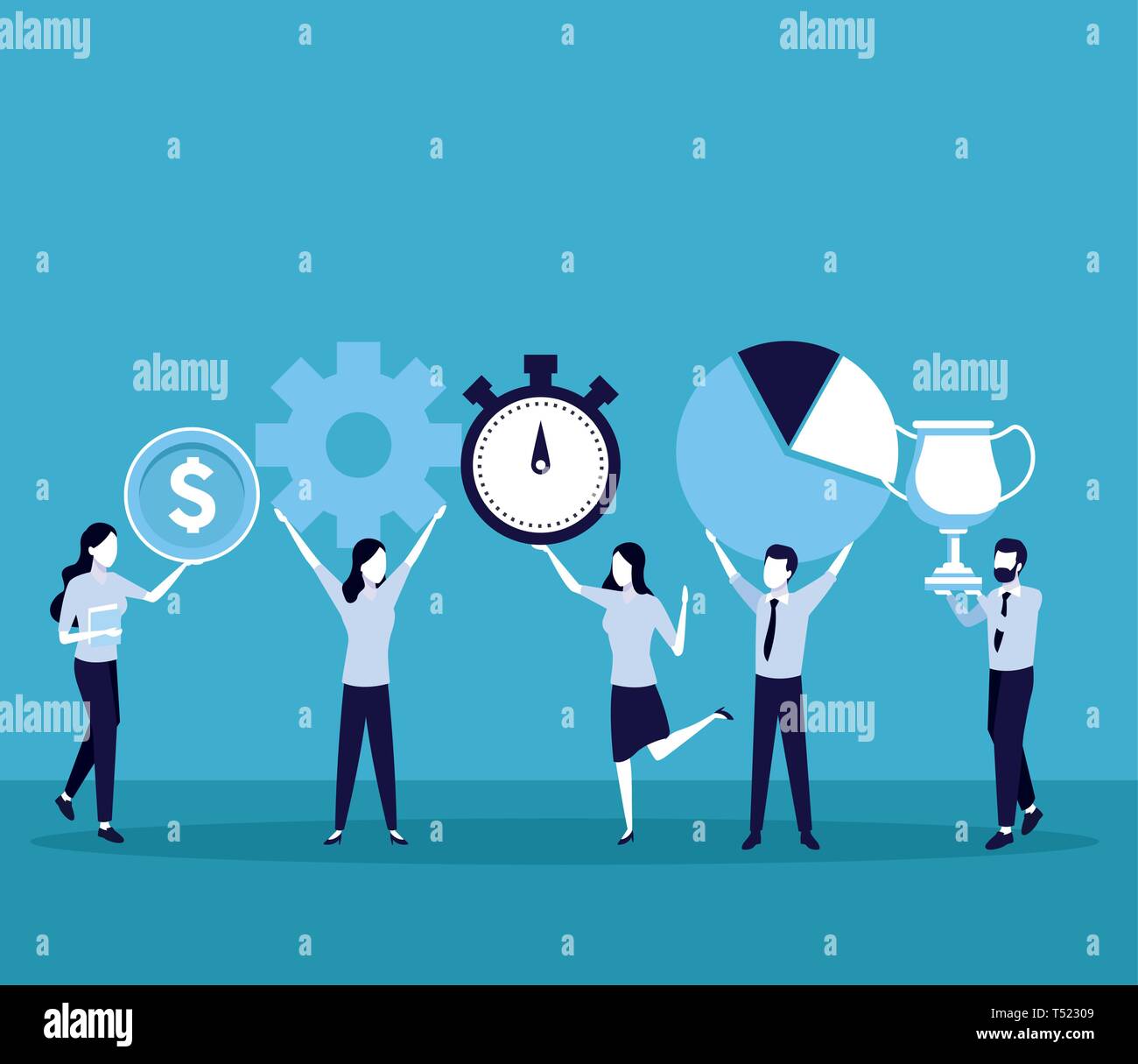 Business coworkers cartoons Stock Vector Image & Art - Alamy