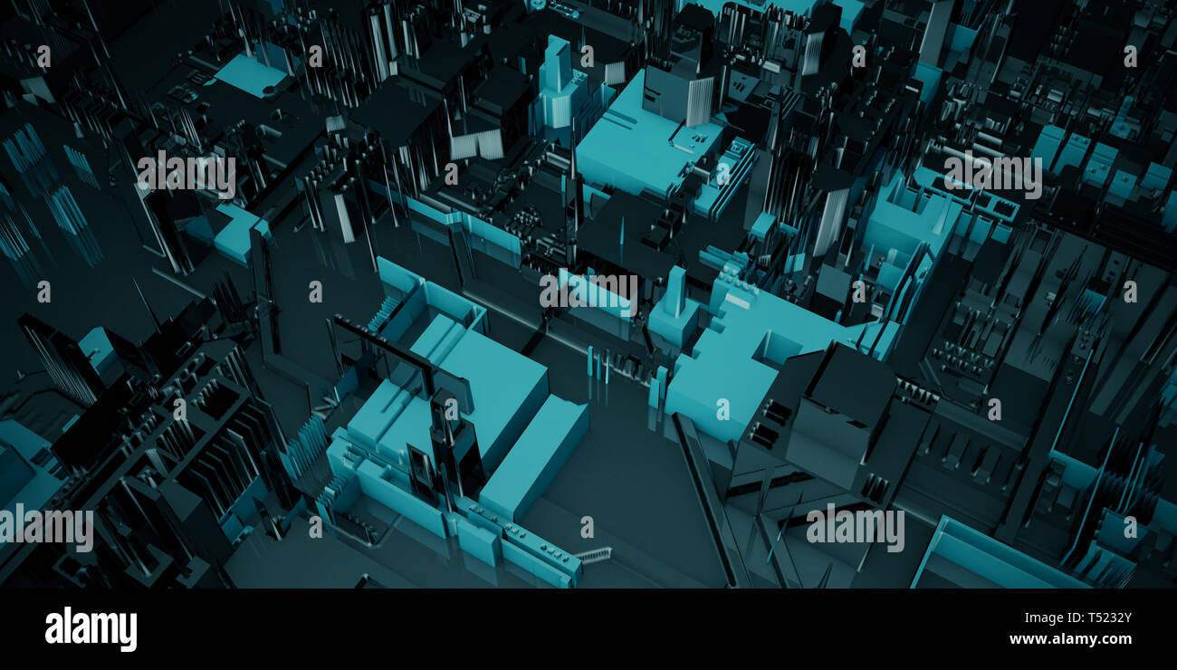Integrated Circuit Closeup as a Technology Development Concept Stock ...
