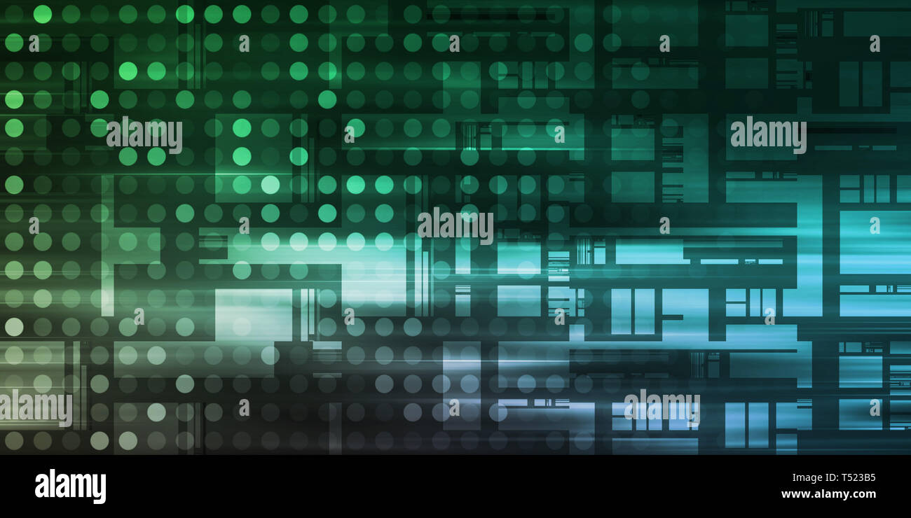 Database Systems as a Management Technology Data Platform Stock Photo ...