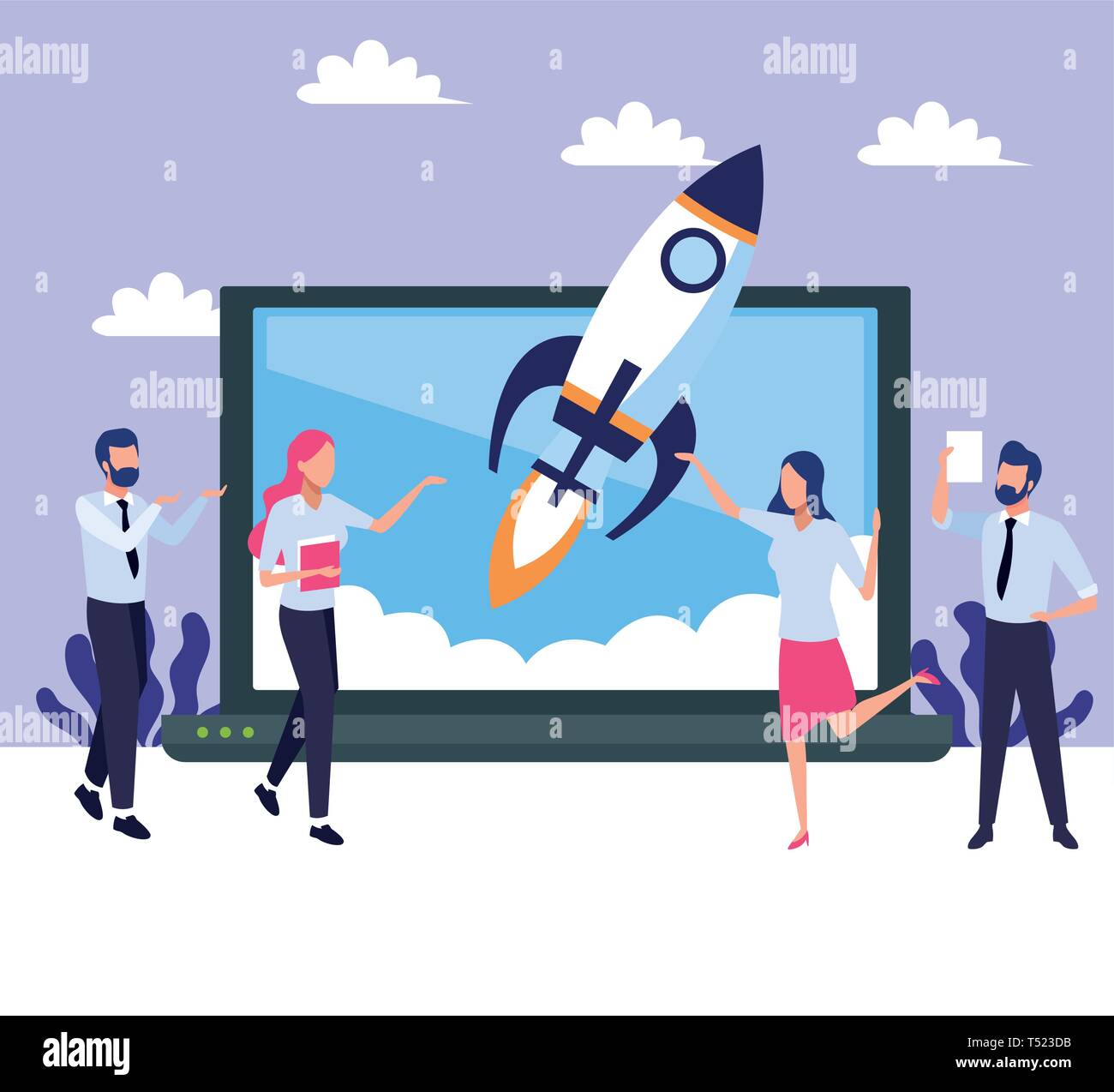 Business coworkers cartoons Stock Vector Image & Art - Alamy