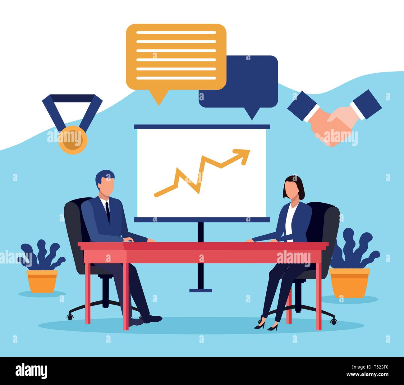 Business coworkers cartoons Stock Vector Image & Art - Alamy
