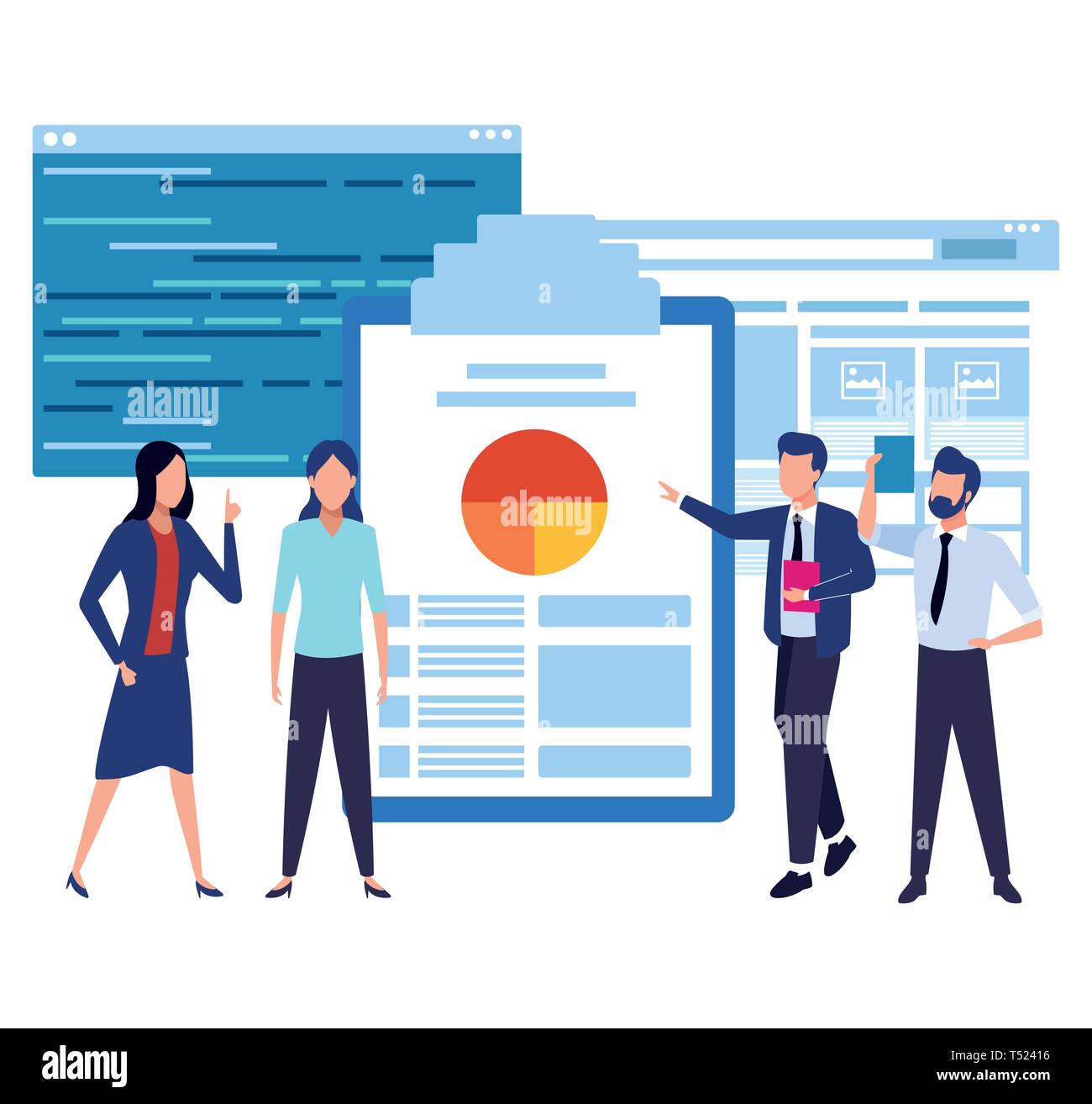 Business coworkers cartoons Stock Vector Image & Art - Alamy