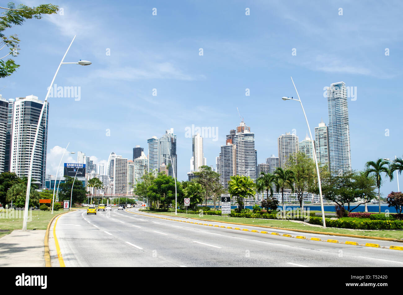 Panama city skycrappers hi-res stock photography and images - Alamy