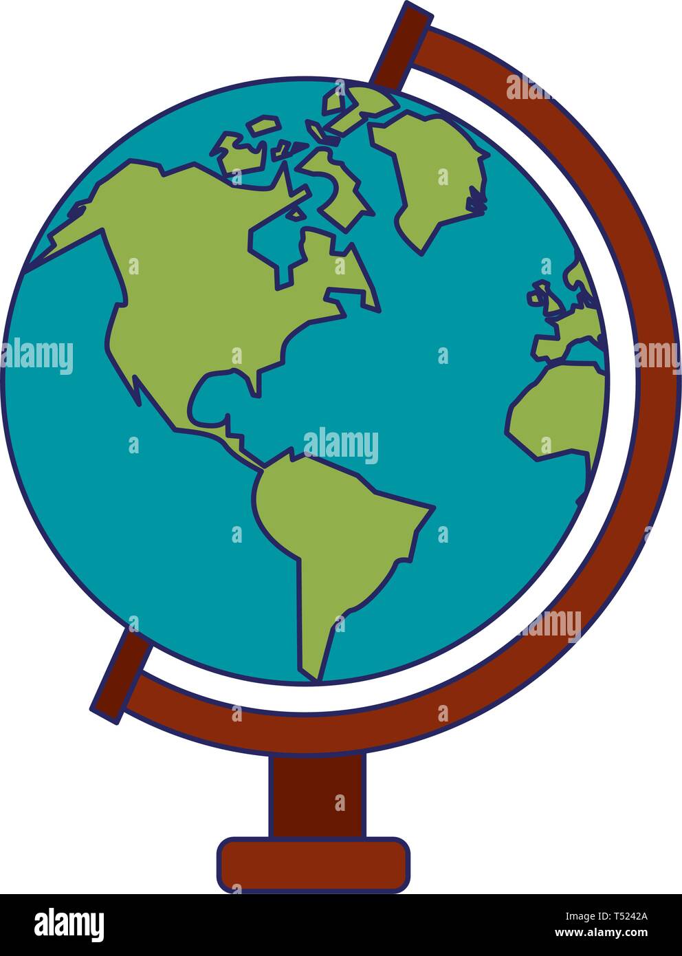 World earth globe symbol Stock Vector Image & Art - Alamy