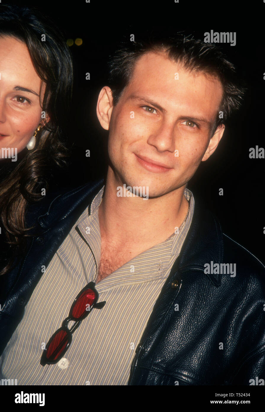 Hollywood, California, USA 28th March 1994 Actor Christian Slater ...