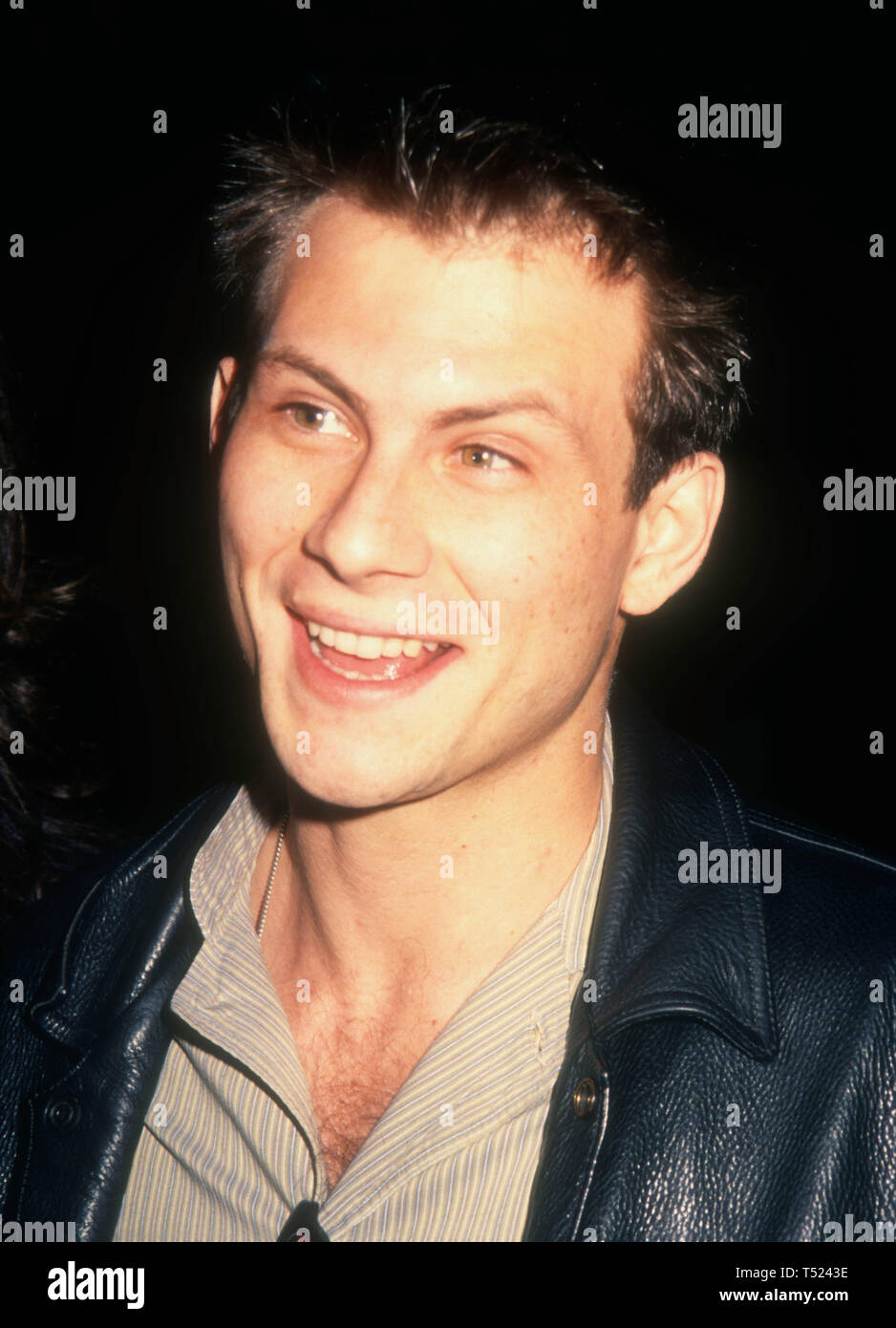Hollywood, California, USA 28th March 1994 Actor Christian Slater ...