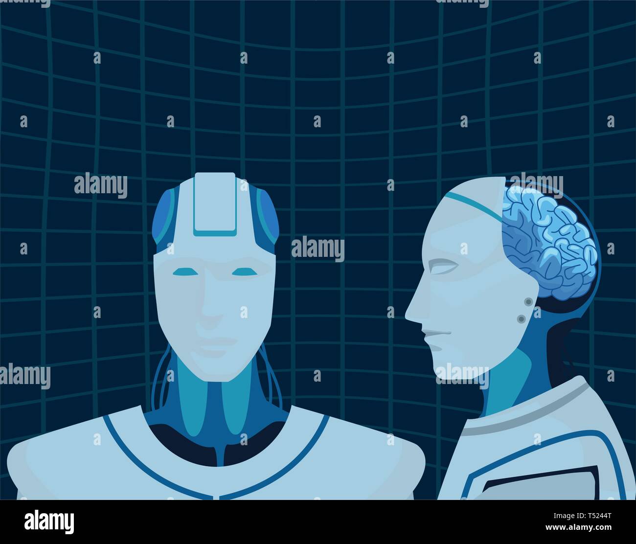 Brain exposed Stock Vector Images - Alamy