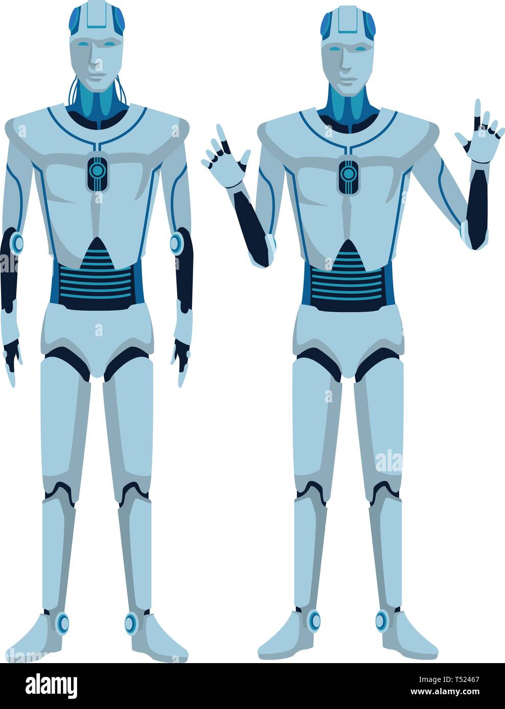 humanoid robots avatar Stock Vector Image & Art - Alamy