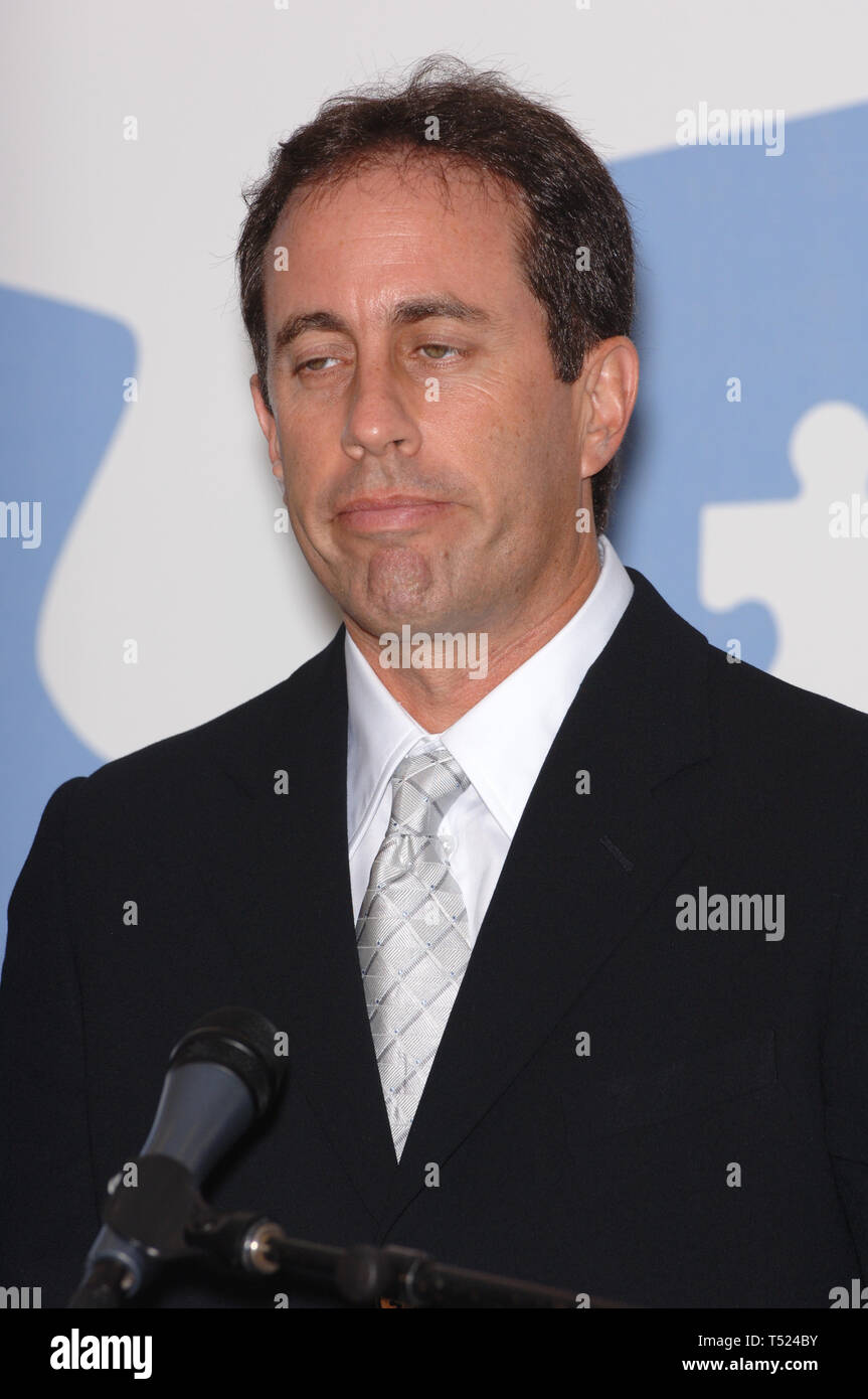 LOS ANGELES, CA. September 24, 2005: Comedian JERRY SEINFELD at "One ...