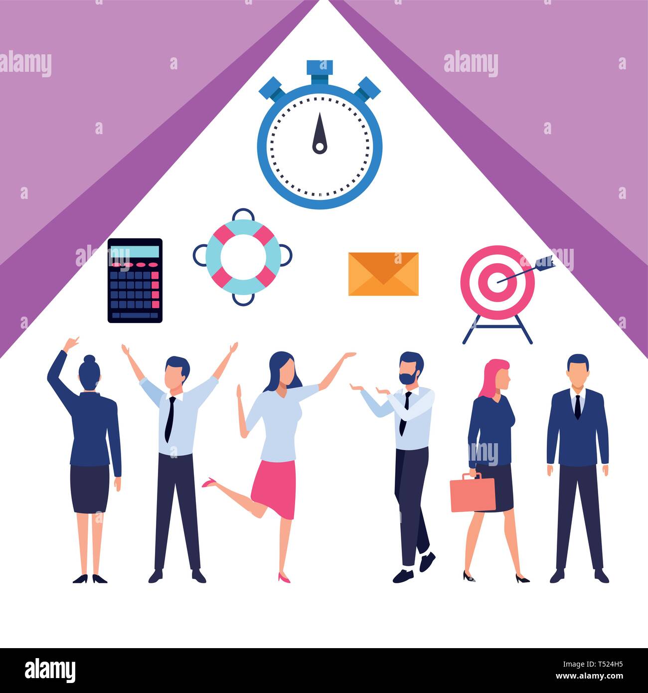 Business coworkers cartoons Stock Vector Image & Art - Alamy