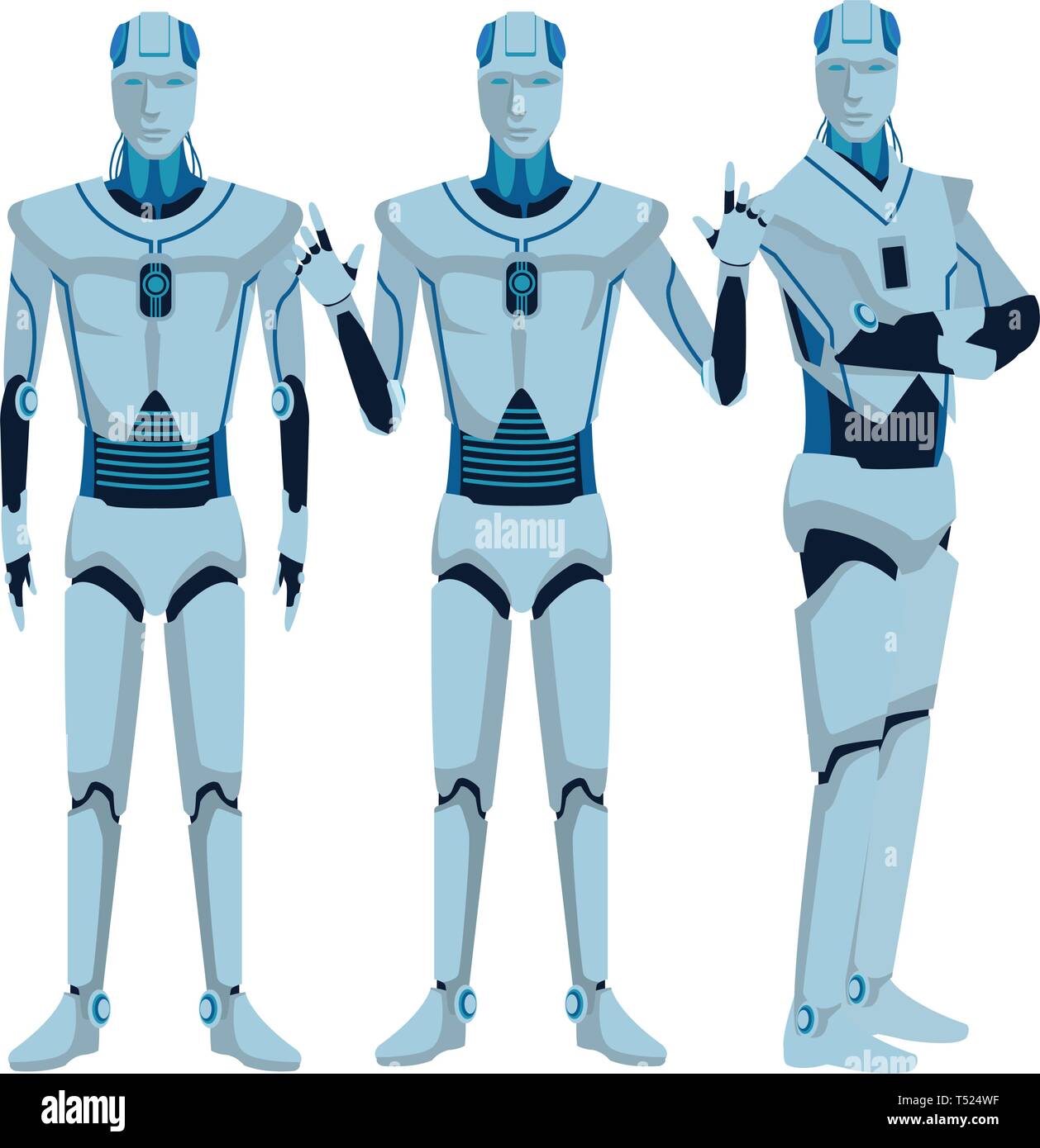 humanoid robots avatar Stock Vector Image & Art - Alamy