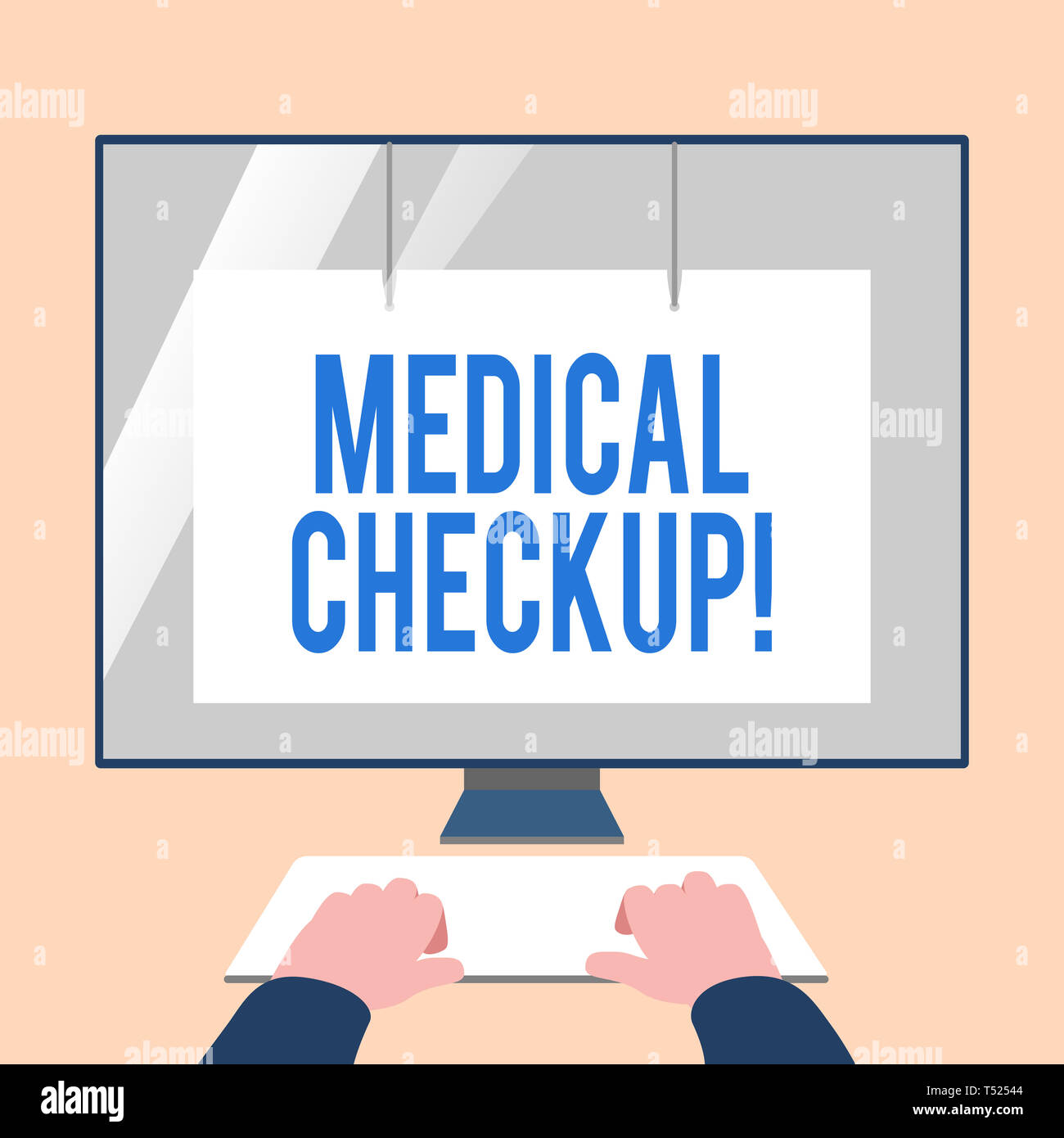Handwriting text Medical Checkup. Conceptual photo thorough physical ...
