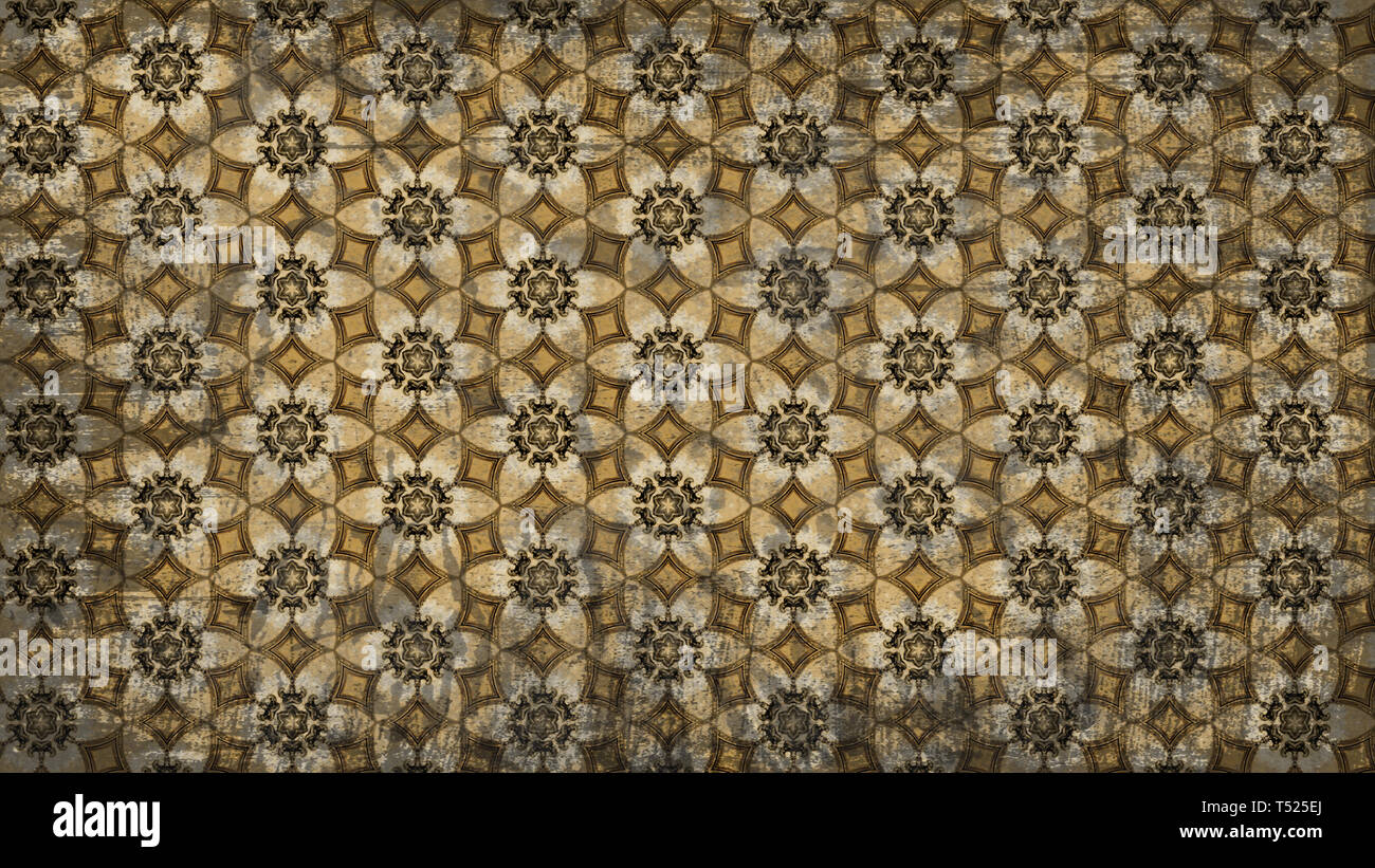 Dark Color Vintage Floral Wallpaper Background Stock Photo - Alamy