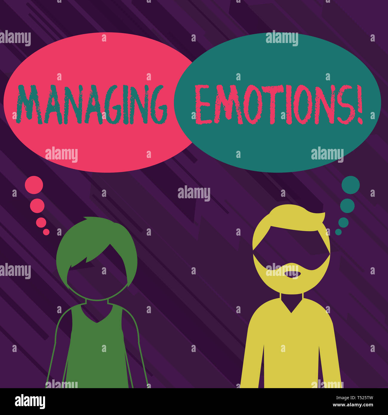 Conceptual hand writing showing Managing Emotions. Concept meaning ...