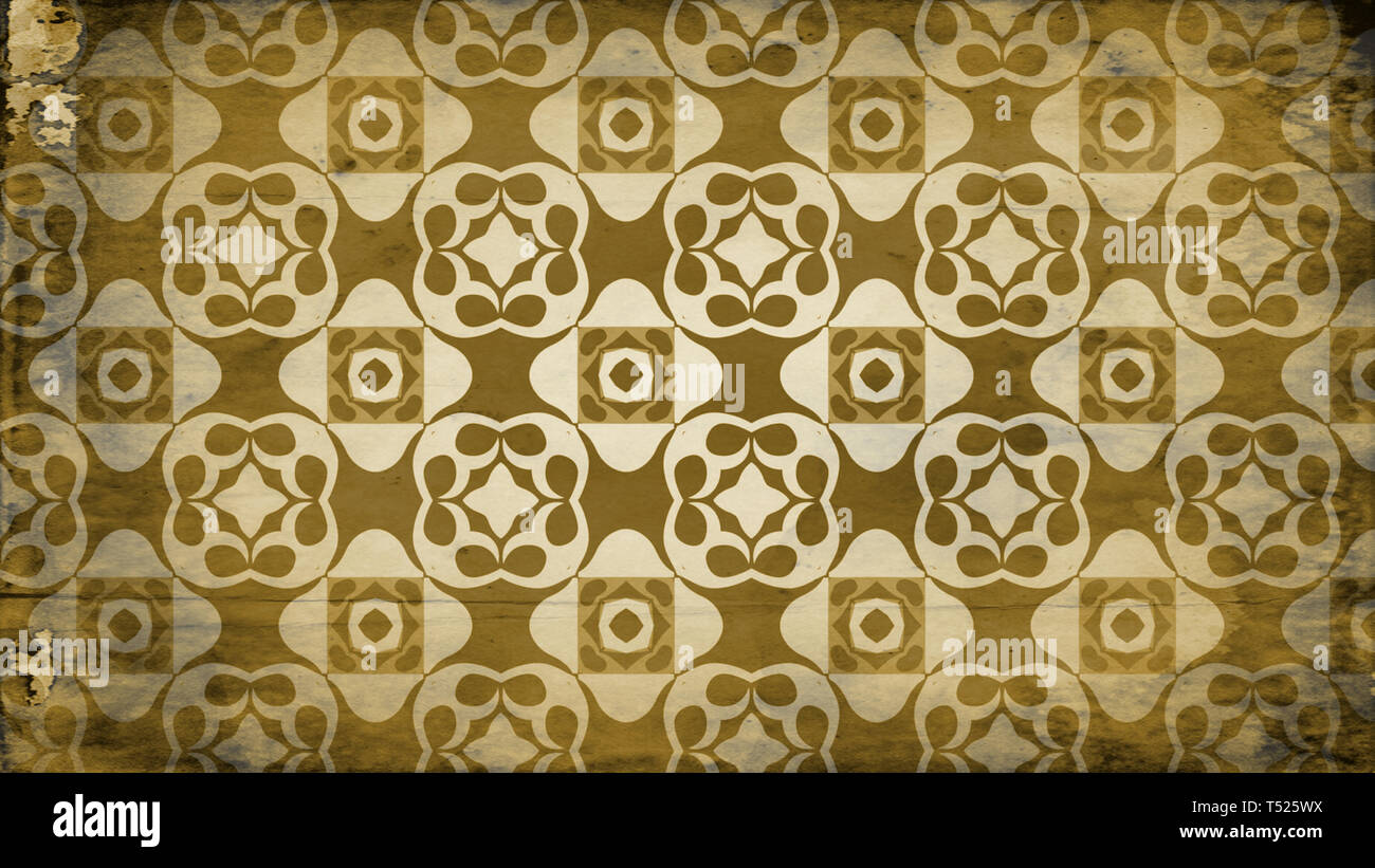 Vintage Decorative Ornament Pattern Wallpaper Stock Photo - Alamy