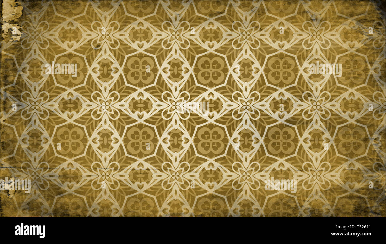 Dark Color Vintage Ornamental Pattern Wallpaper Template Stock Photo ...