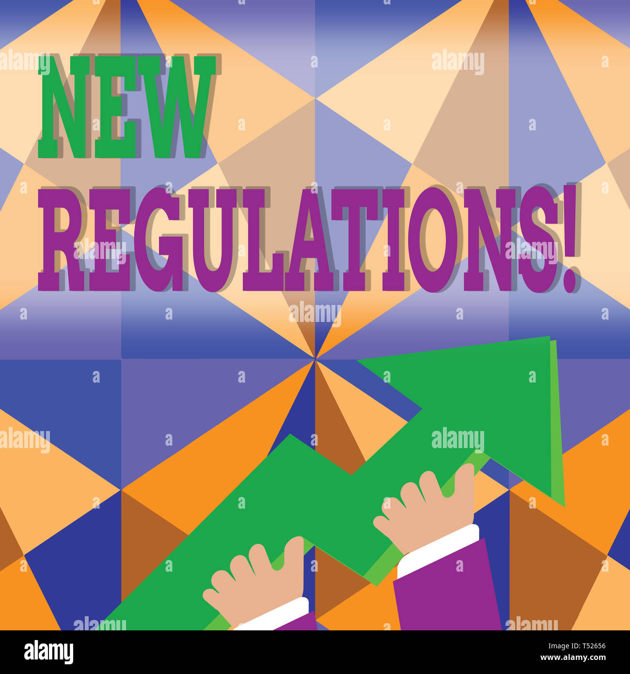 Word writing text New Regulations. Business photo showcasing rules made ...