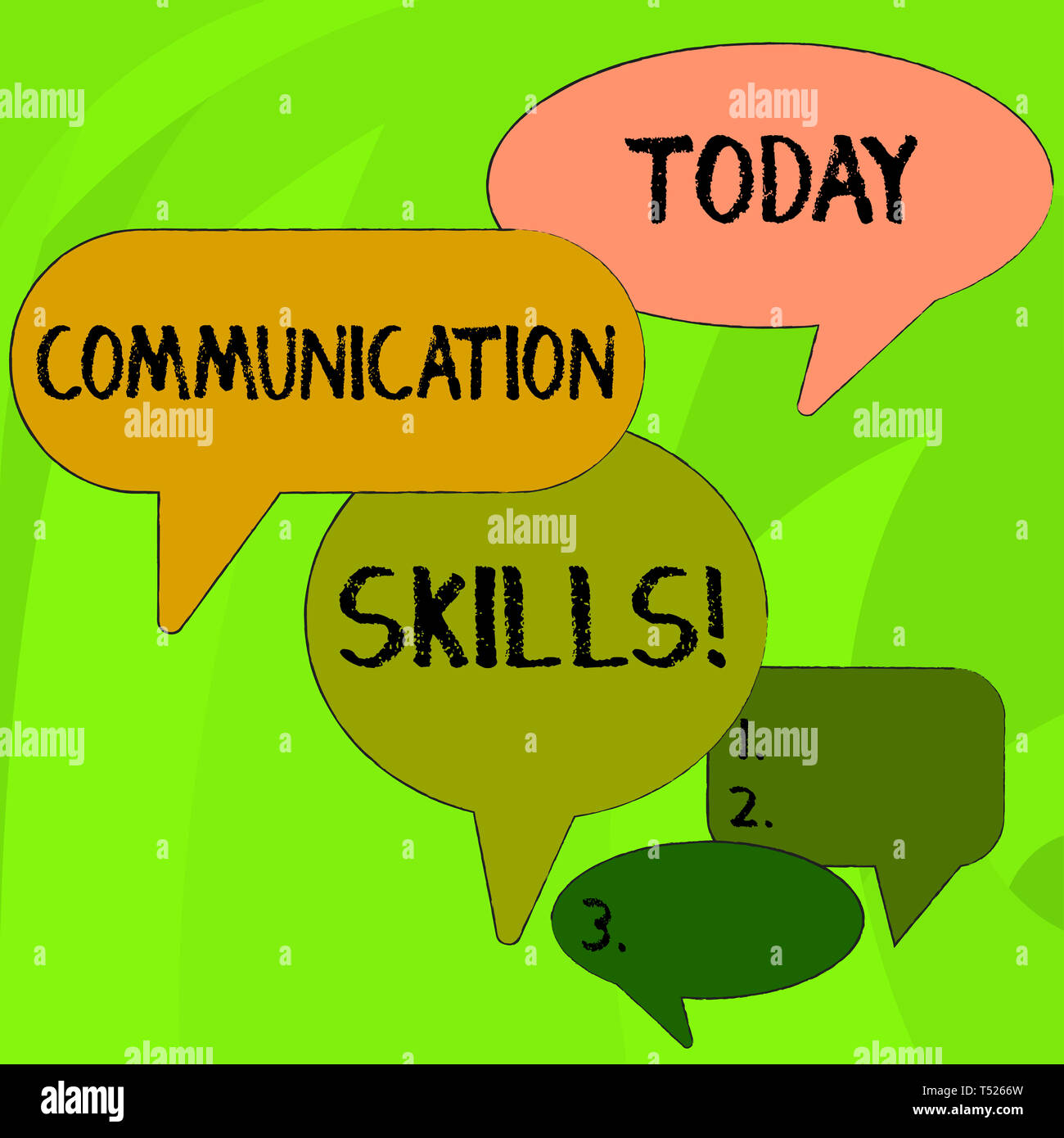 Conceptual hand writing showing Communication Skills. Concept meaning ...