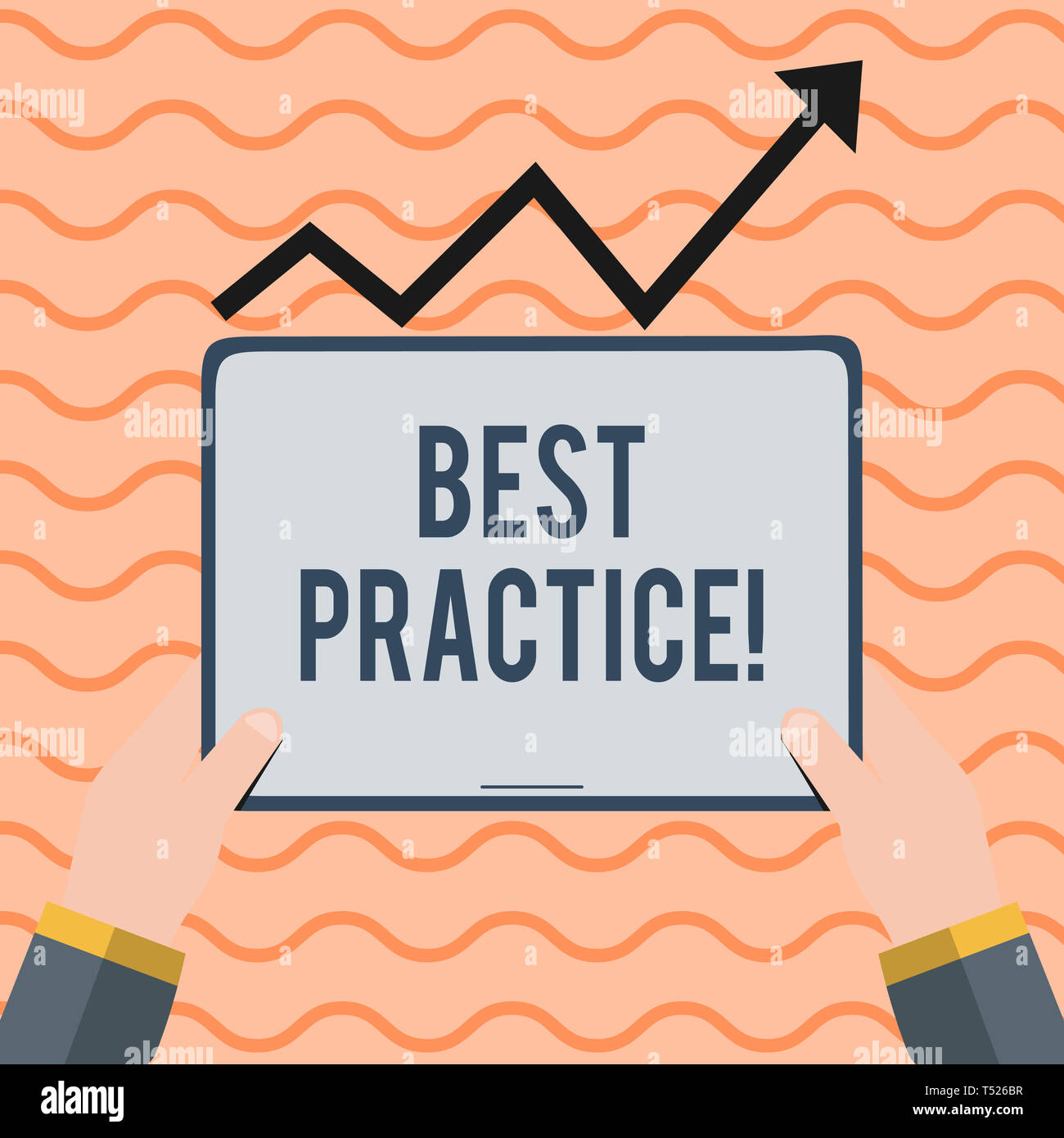 Word writing text Best Practice. Business photo showcasing commercial ...