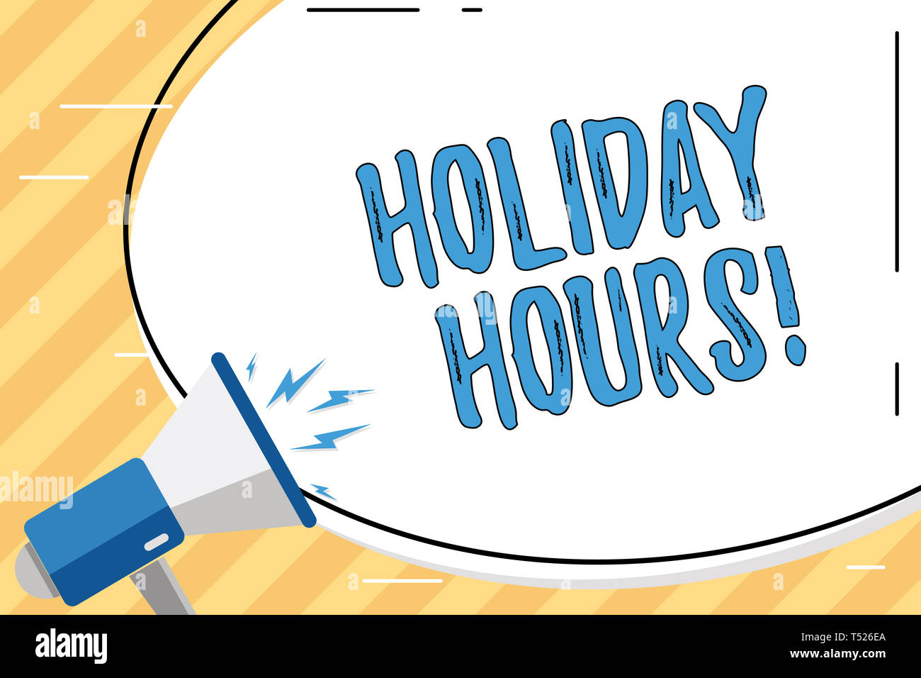 Word writing text Holiday Hours. Business photo showcasing Overtime ...