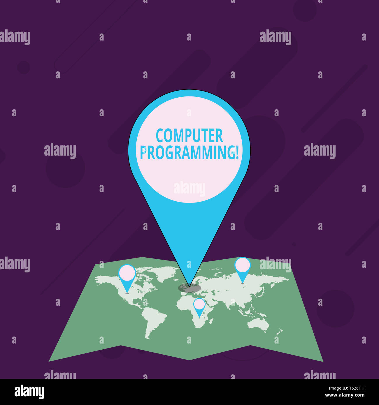 Word writing text Computer Programming. Business photo showcasing process that instructs a ...