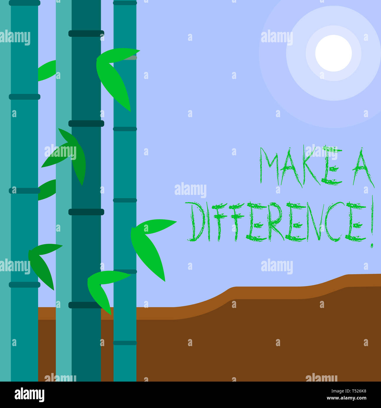 Word writing text Make A Difference. Business photo showcasing have ...