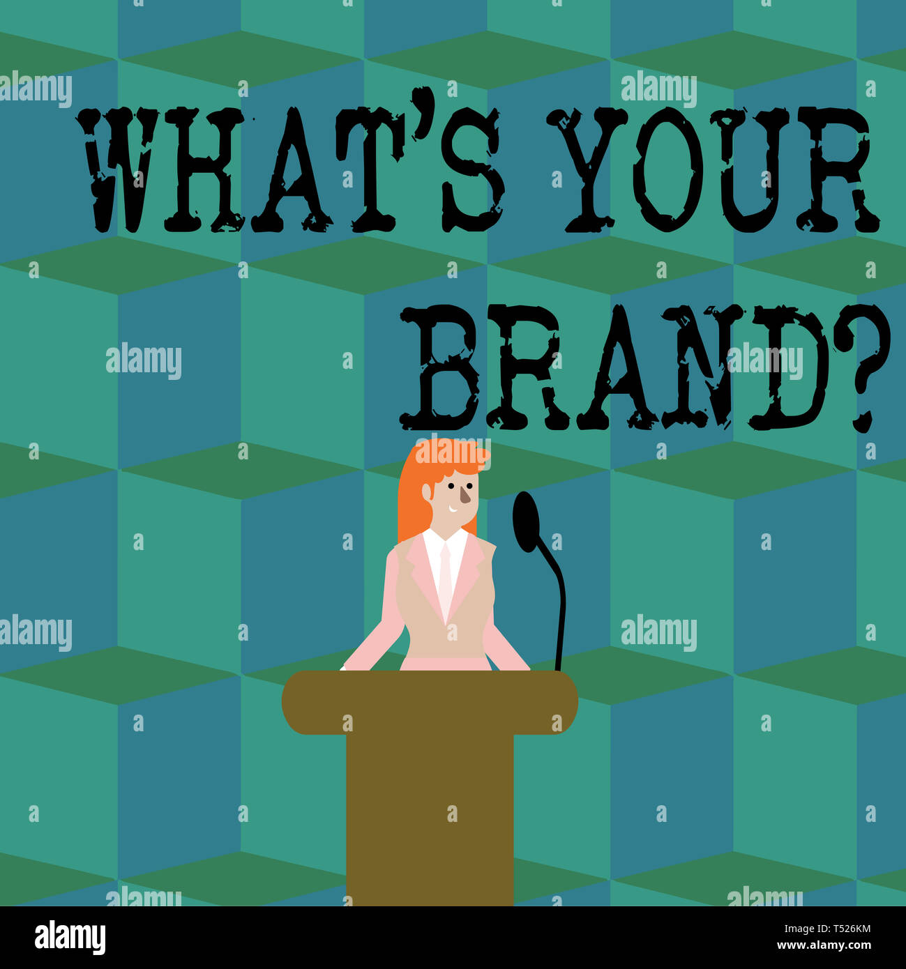 Conceptual hand writing showing What S Your Brand Question. Concept ...