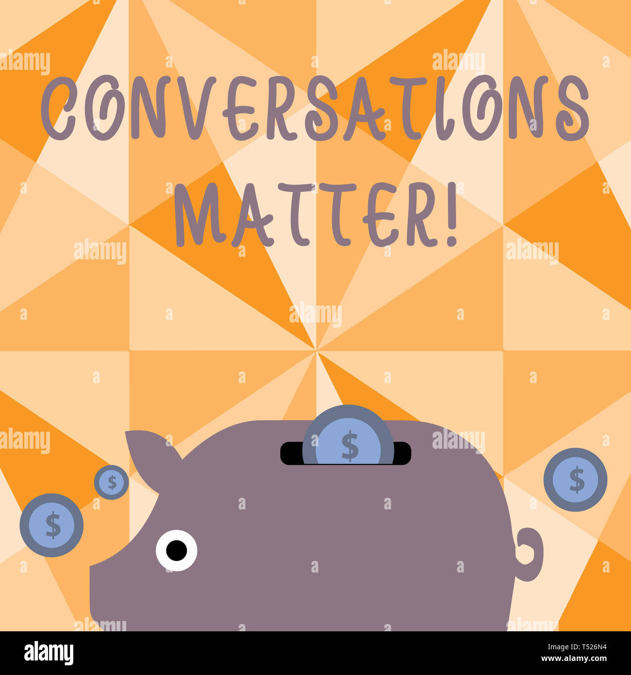 Text sign showing Conversations Matter. Business photo text generate ...