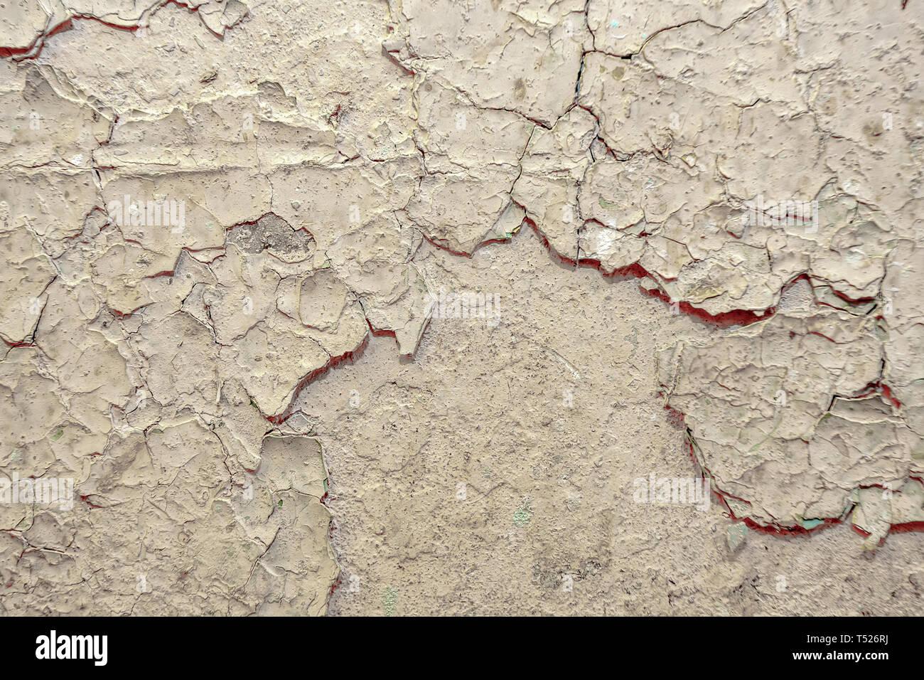 Peeling gray paint on the wall Stock Photo - Alamy