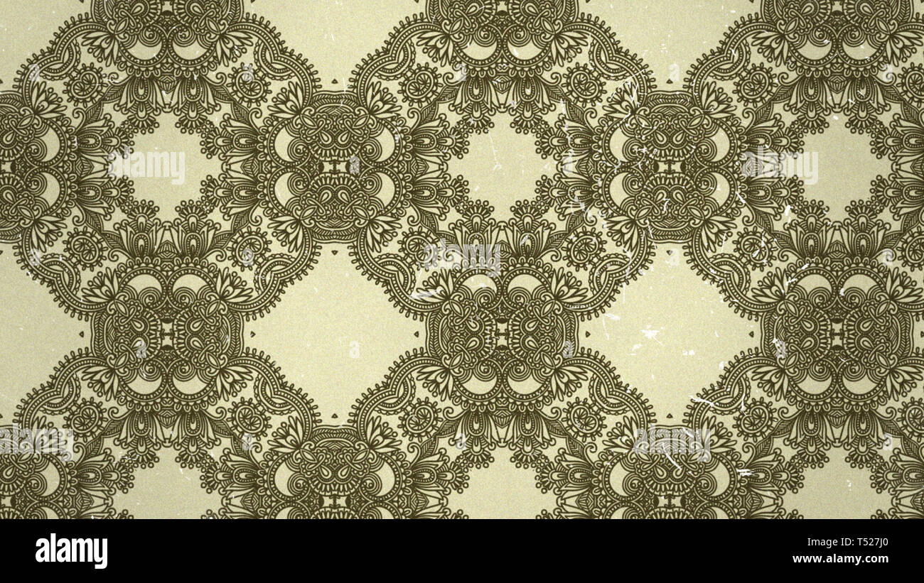 Vintage Floral Background Pattern Design Stock Photo - Alamy