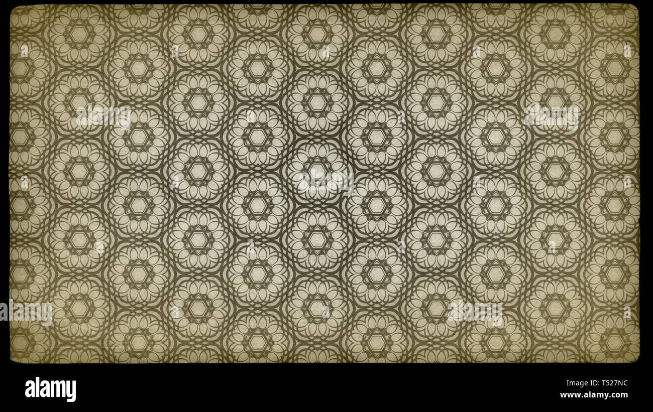 Vintage Ornamental Wallpaper Pattern Stock Photo - Alamy