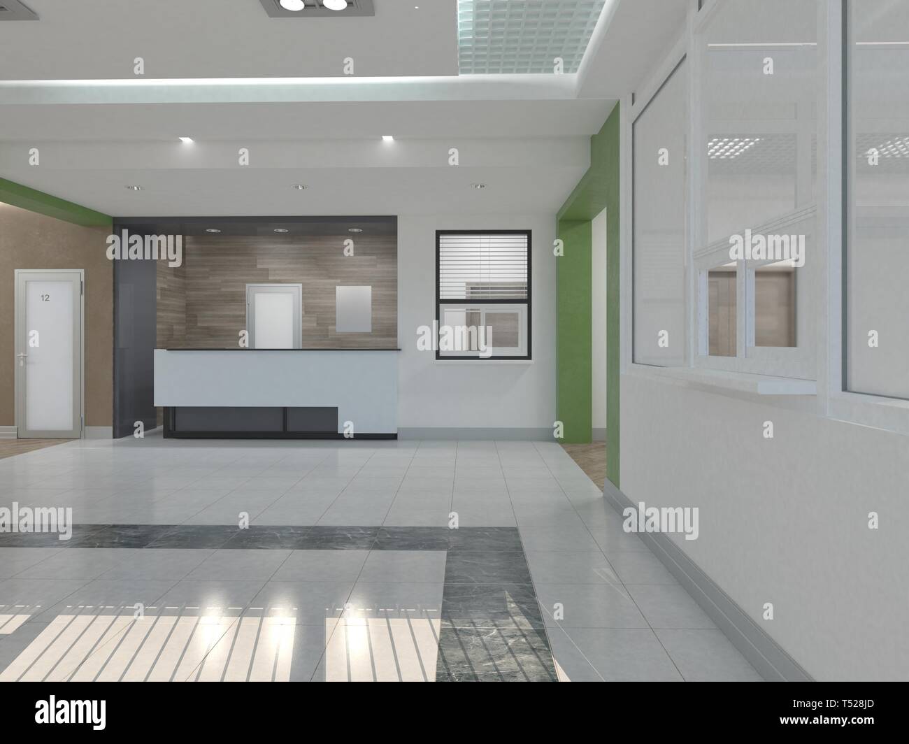 The interior of the clinic Stock Photo - Alamy