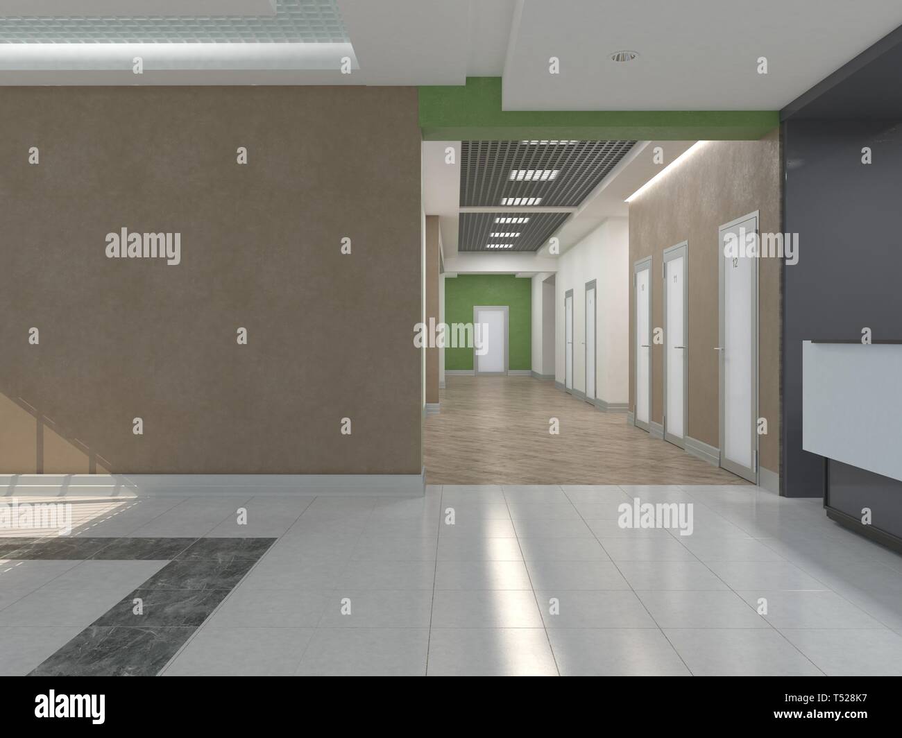 The interior of the clinic Stock Photo - Alamy