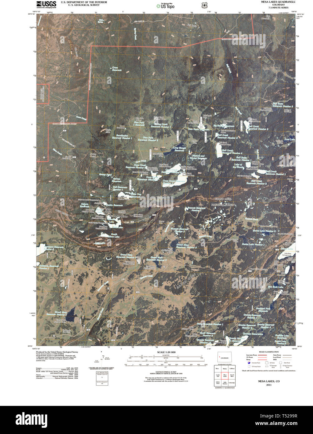 Mesa colorado map hi-res stock photography and images - Alamy