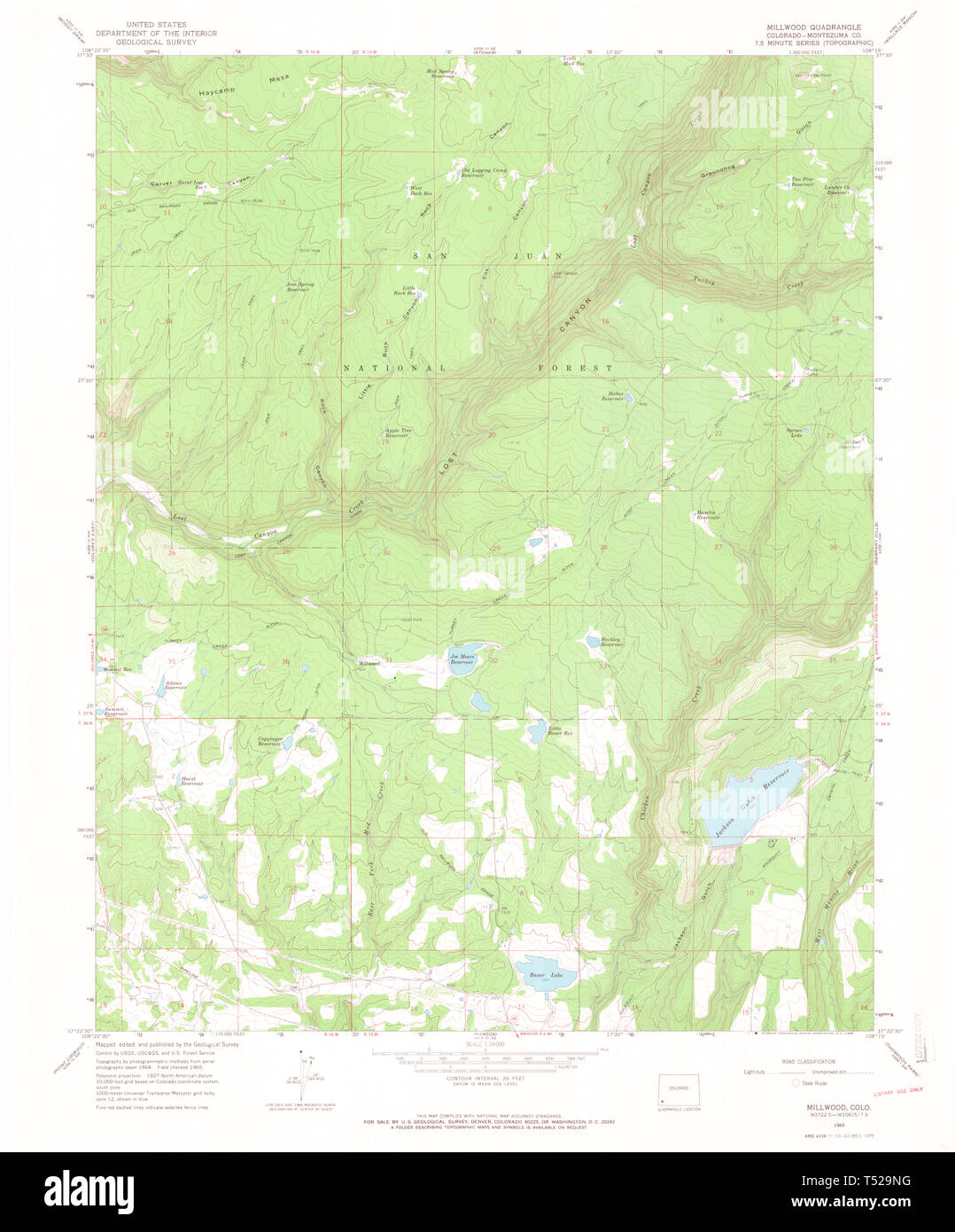 Map of millwood hi-res stock photography and images - Alamy