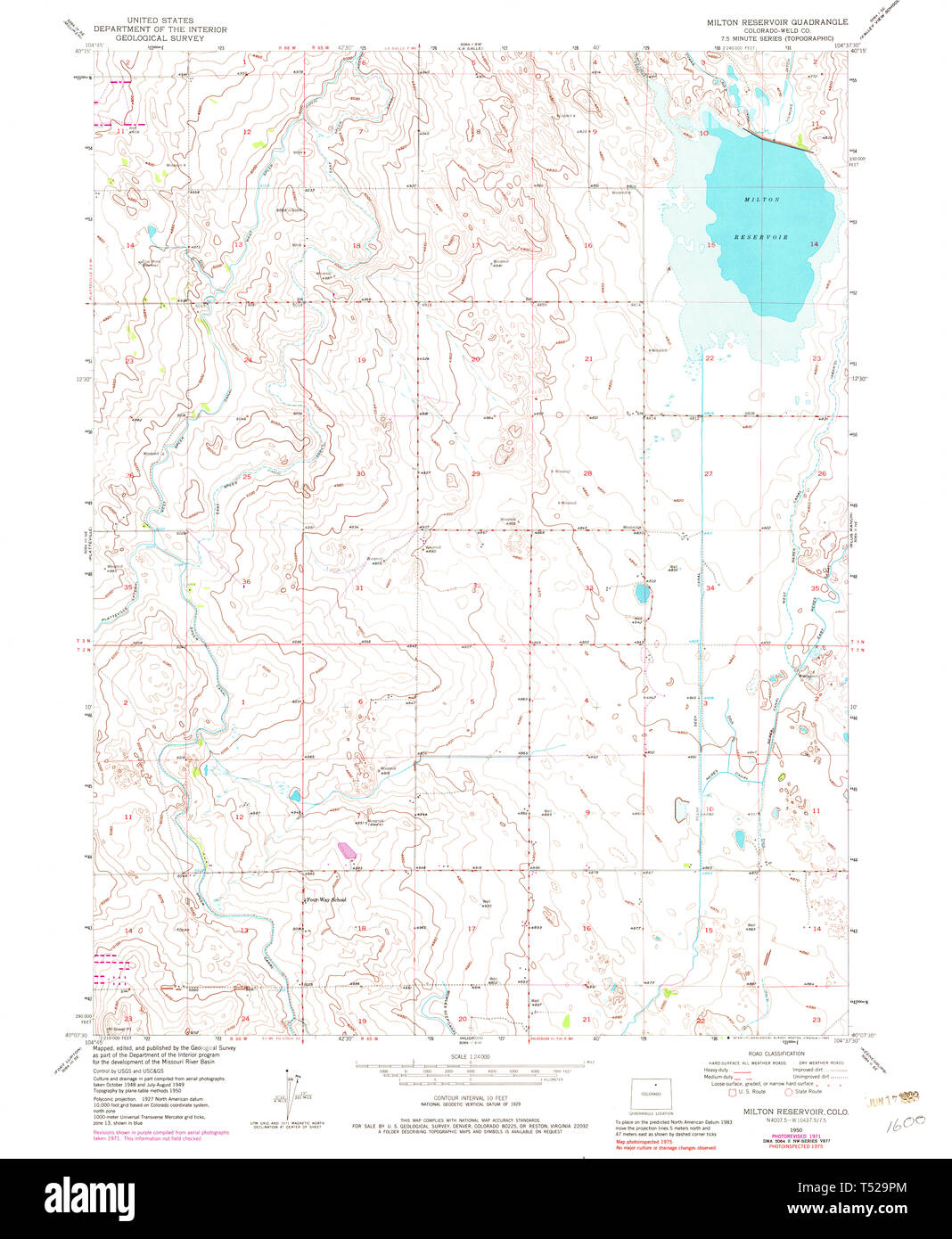 Map of milton Cut Out Stock Images & Pictures - Alamy