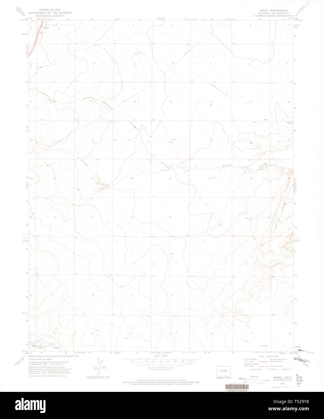Topographical model Cut Out Stock Images & Pictures - Alamy
