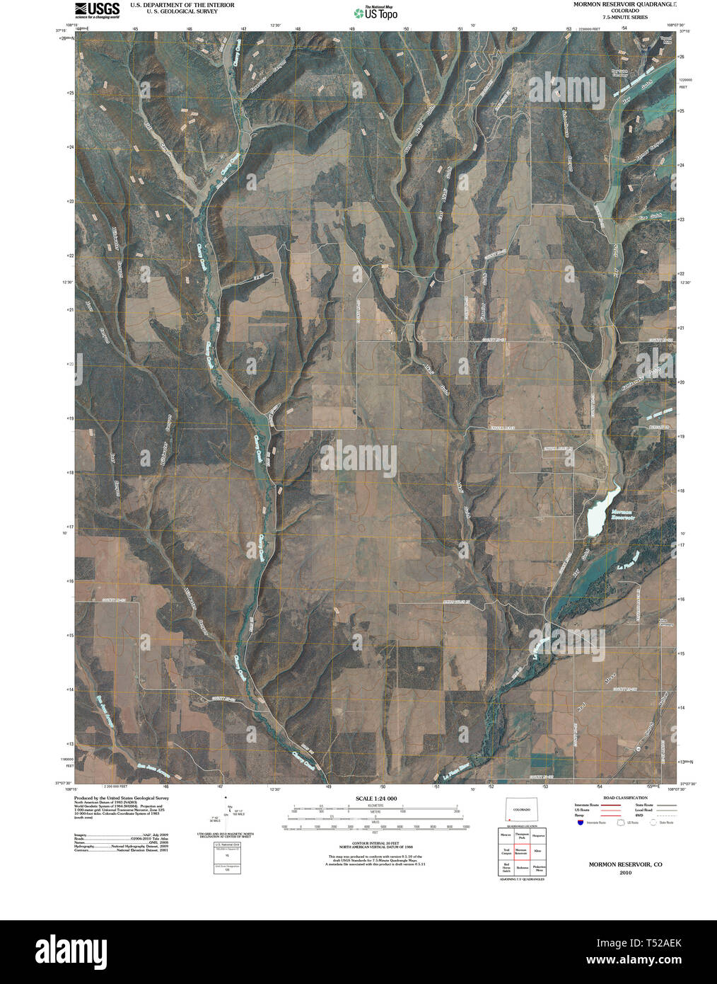 Mormon reservoir hi-res stock photography and images - Alamy