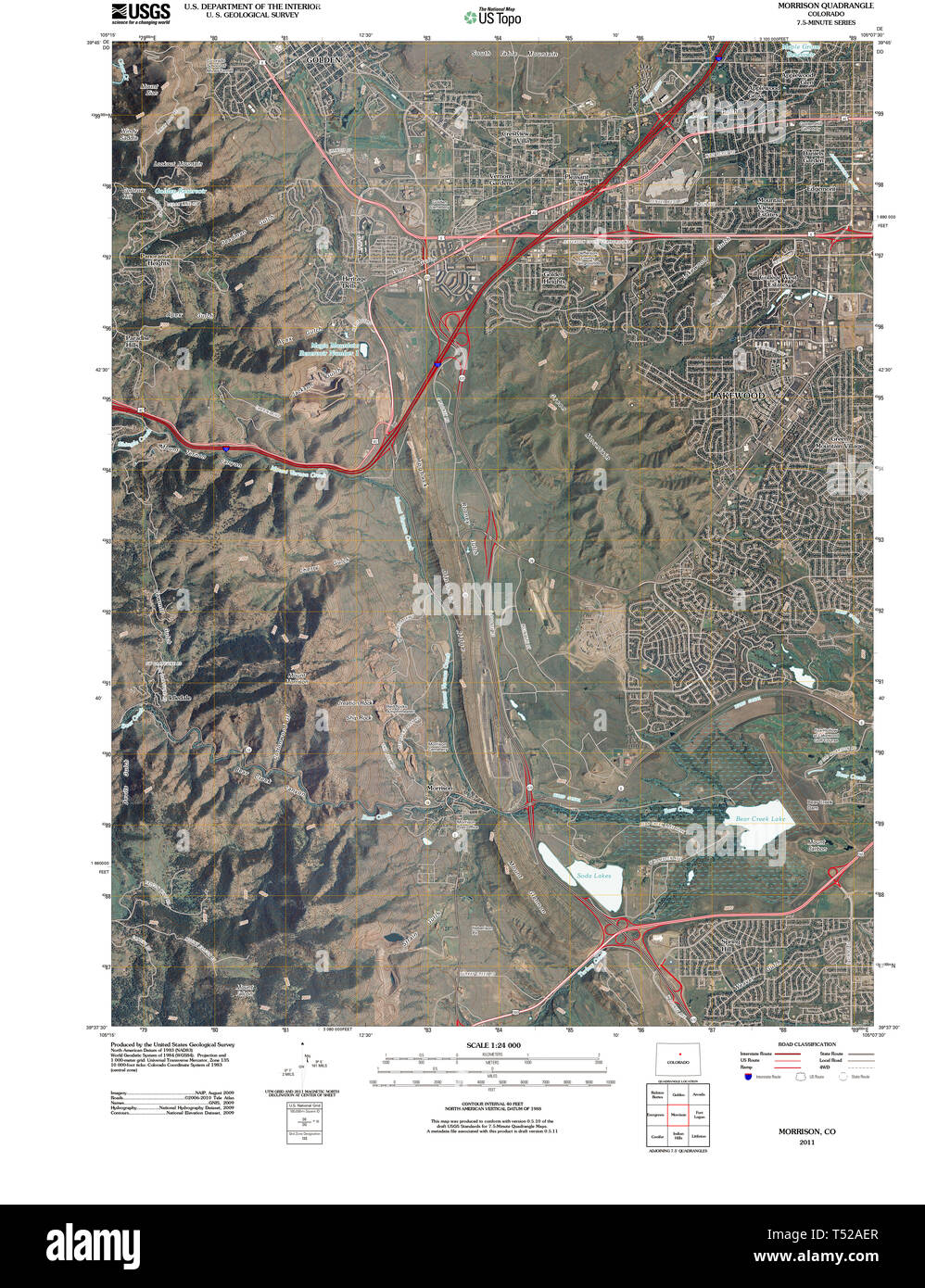 Morrison map hi-res stock photography and images - Alamy