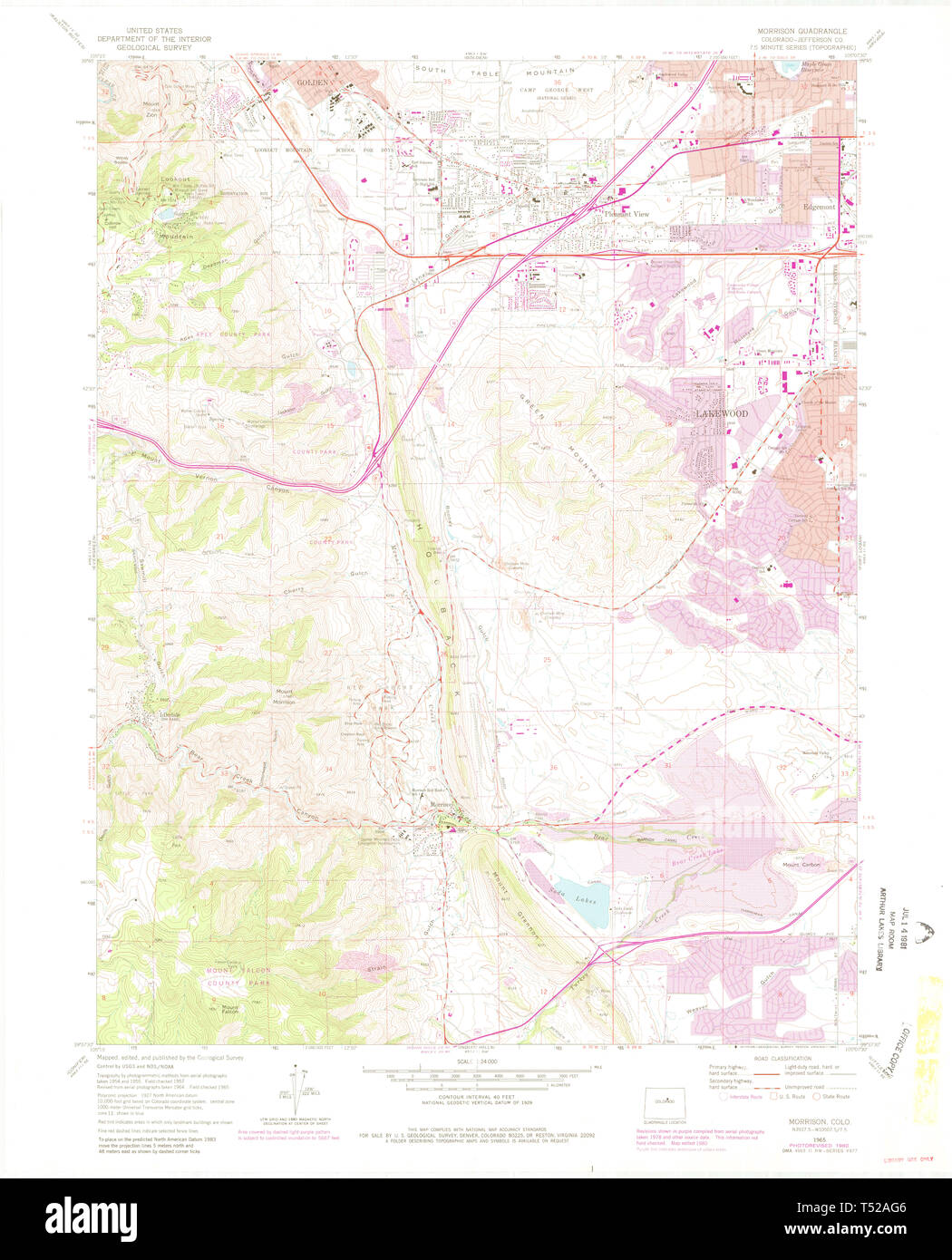 Map of morrison Cut Out Stock Images & Pictures - Alamy